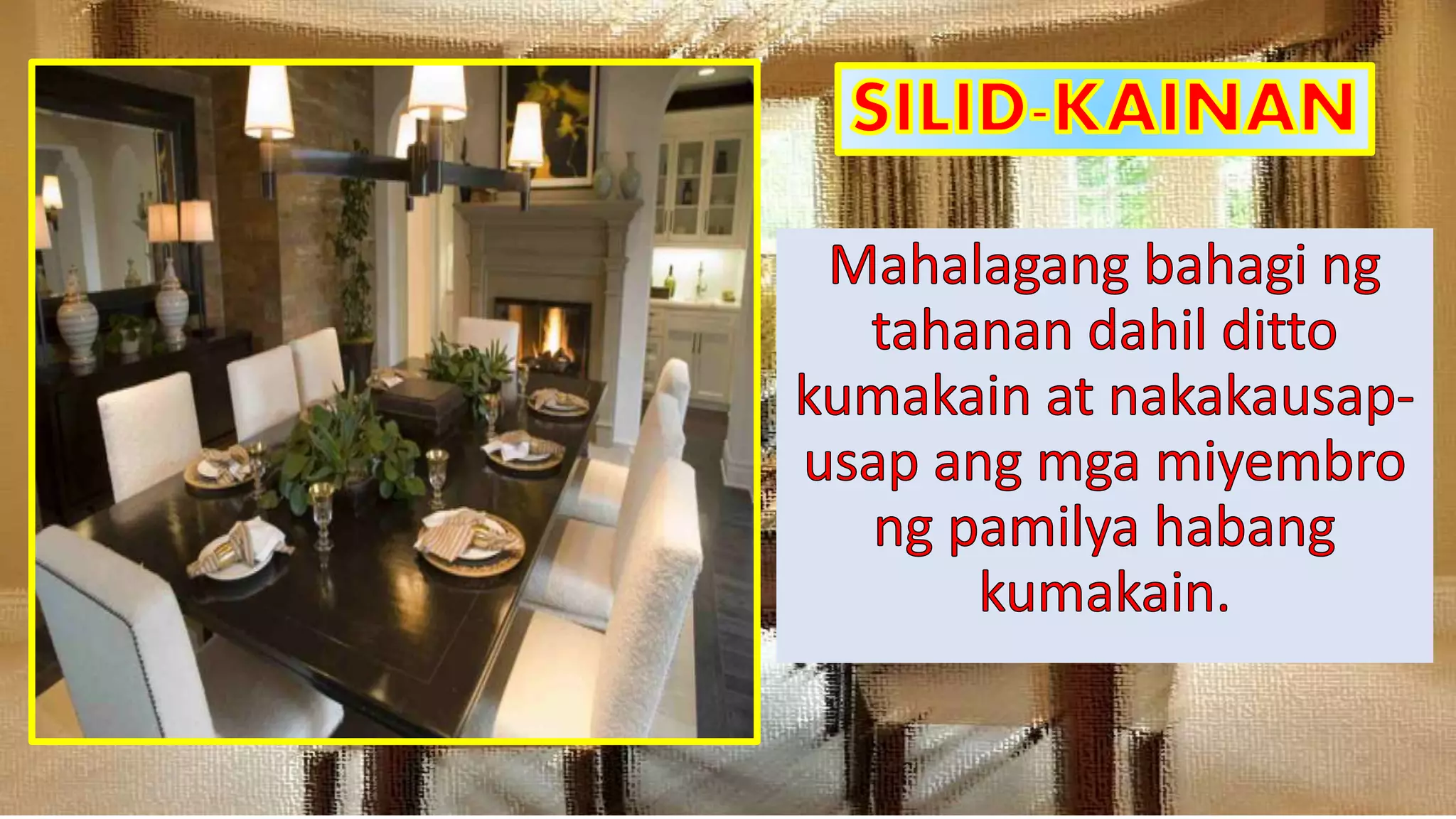 Mga Gawaing Pantahanan at Bahagi ng Bahay | PPTX