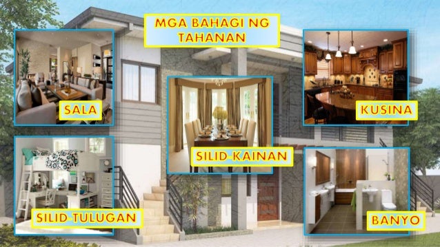 Mga Bahagi Ng Bahay Worksheet Clip Art