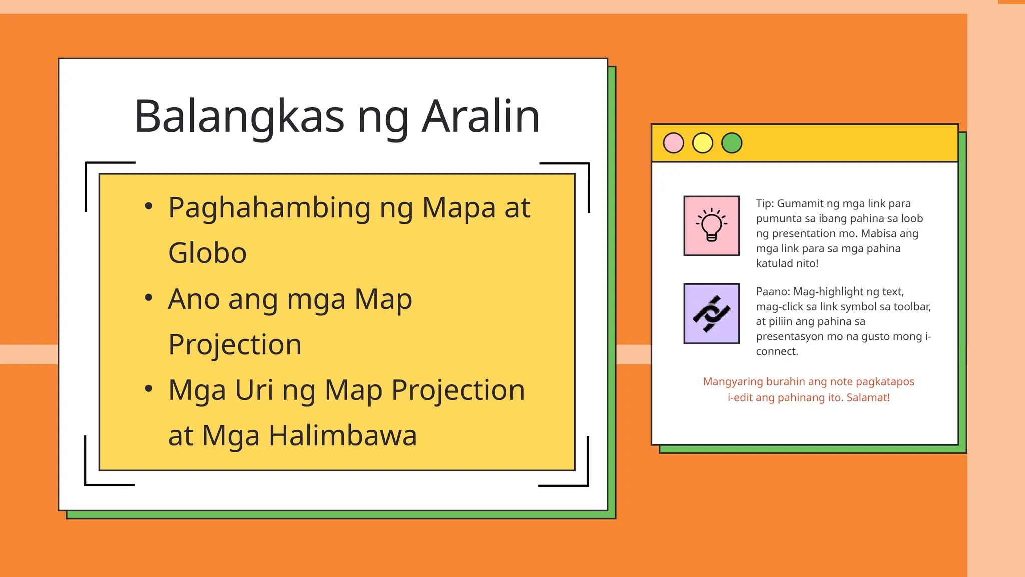 Mga Grid at Linya Mapa Mga Kasanayan Edukasyon Presentasyon.pptx