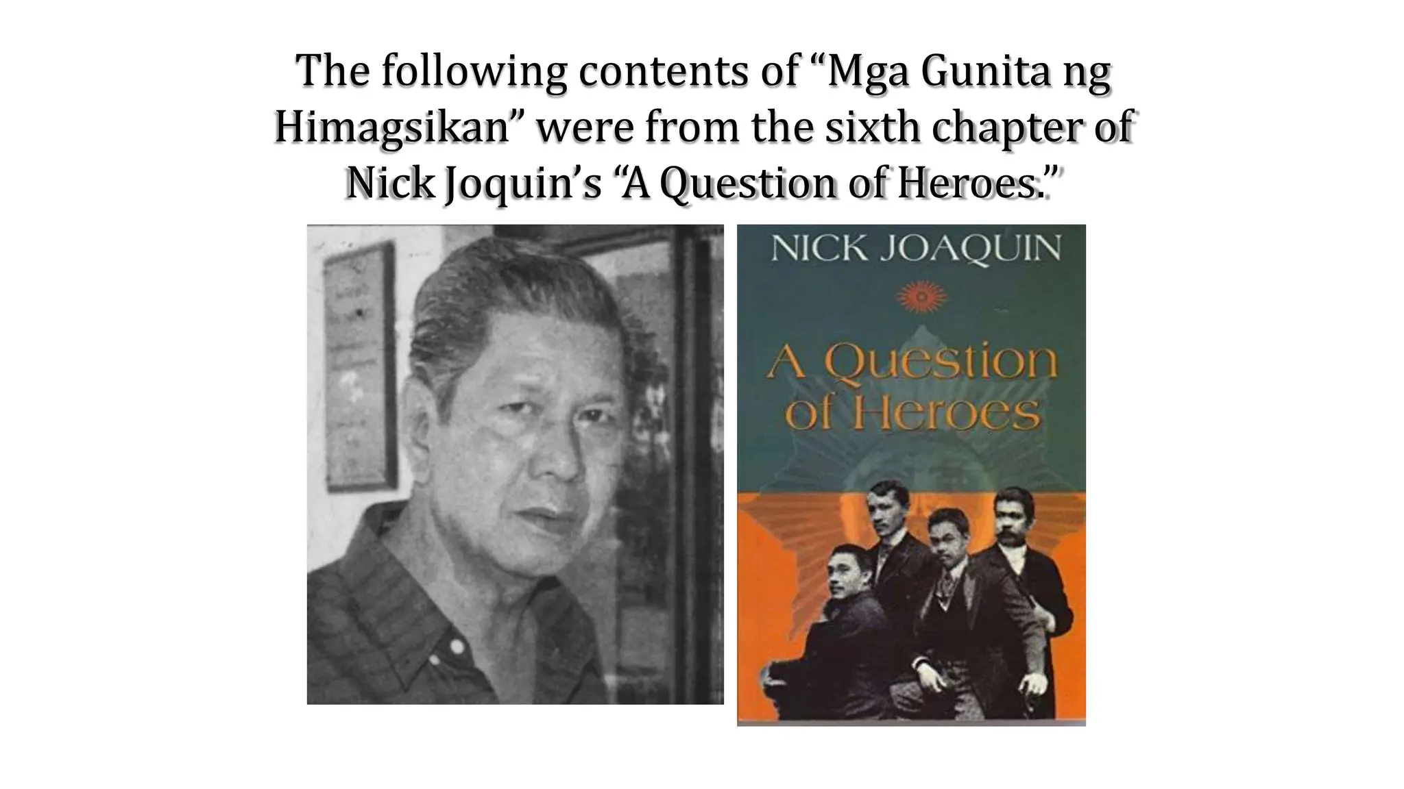 Mga Gunita ng HimagsiMga Gunita ng HimagsikanMga Gunita ng ...