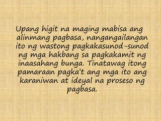Mga hakbang sa Pagbasa | PPTX