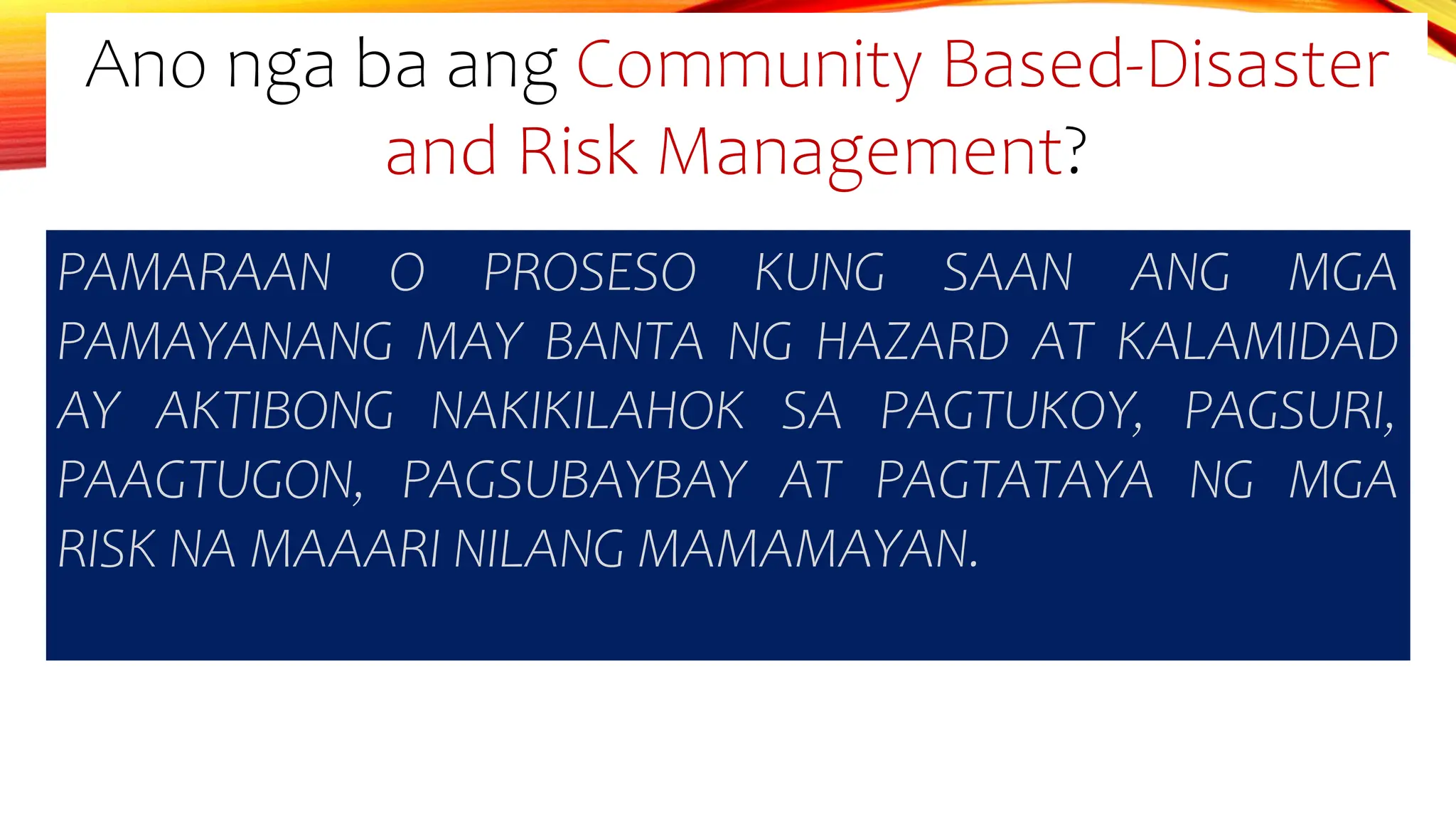 MGA HAKBANG SA PAGBUO NG DISASTER MANAGEMENT PLAN.pptx