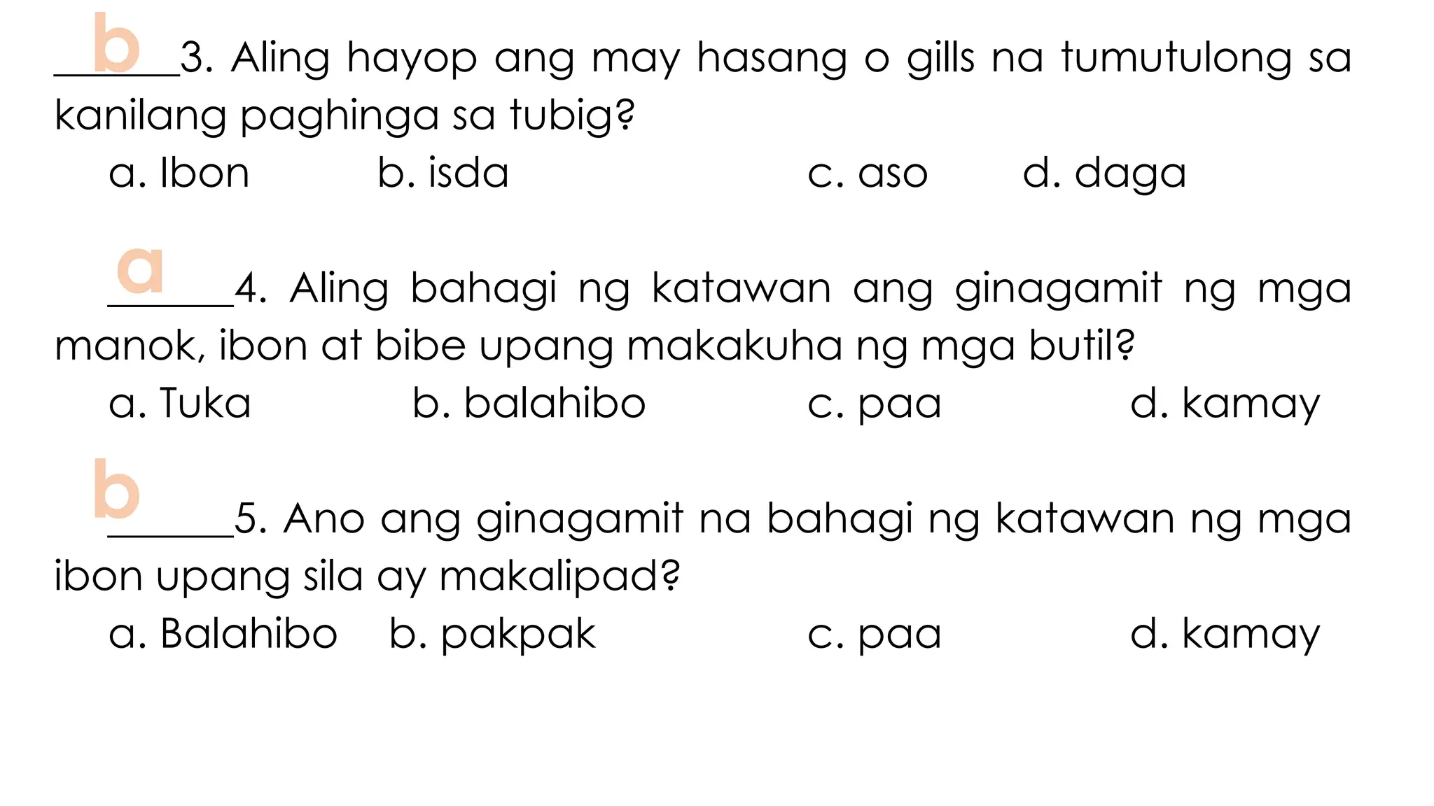 MGA HAYOP science grade three k to 12 melc | PPTX