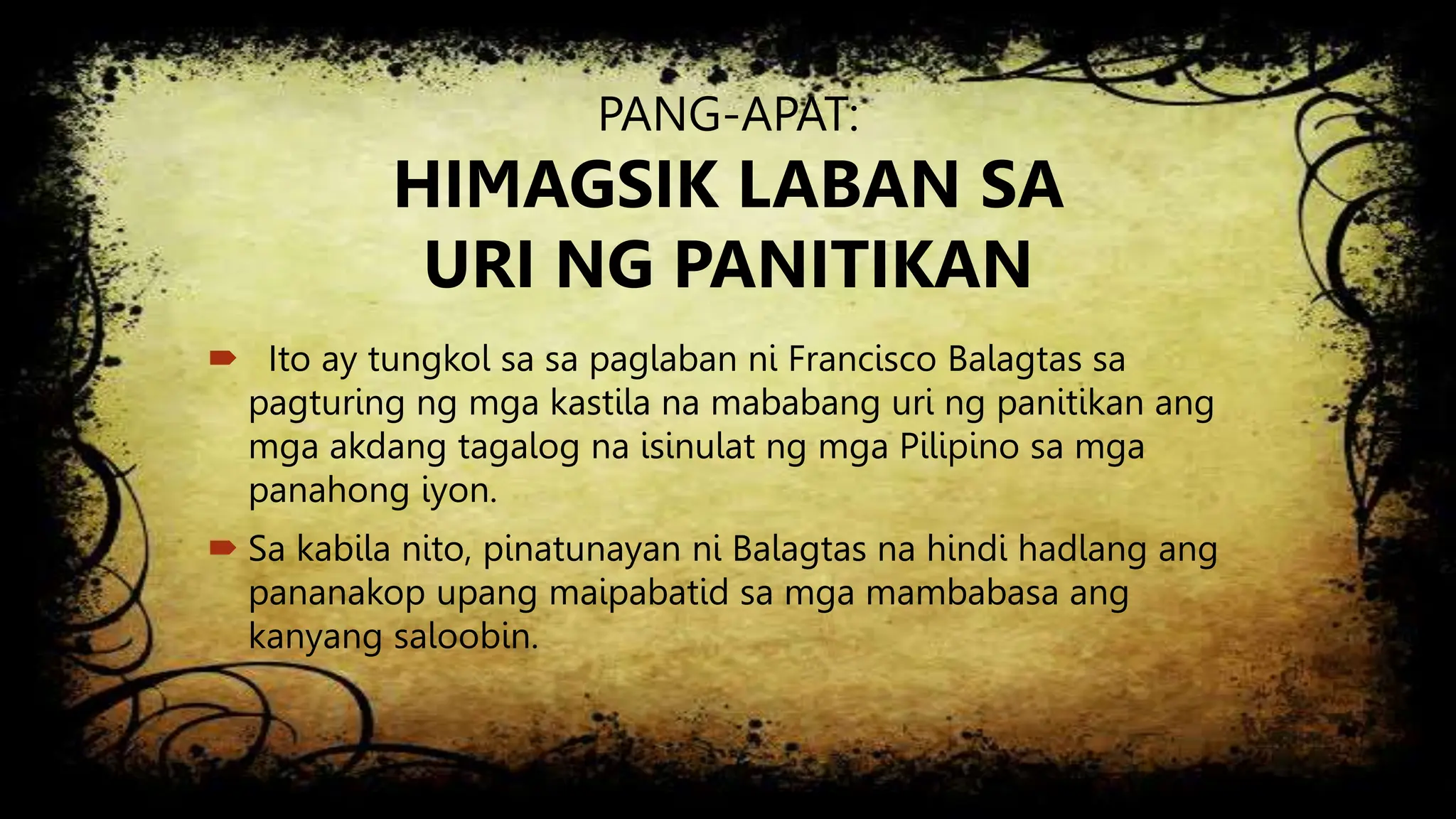MGA HIMAGSIK SA FLORANTE AT LAURA FINAL.pptx