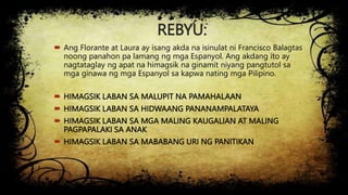 MGA HIMAGSIK SA FLORANTE AT LAURA FINAL.pptx