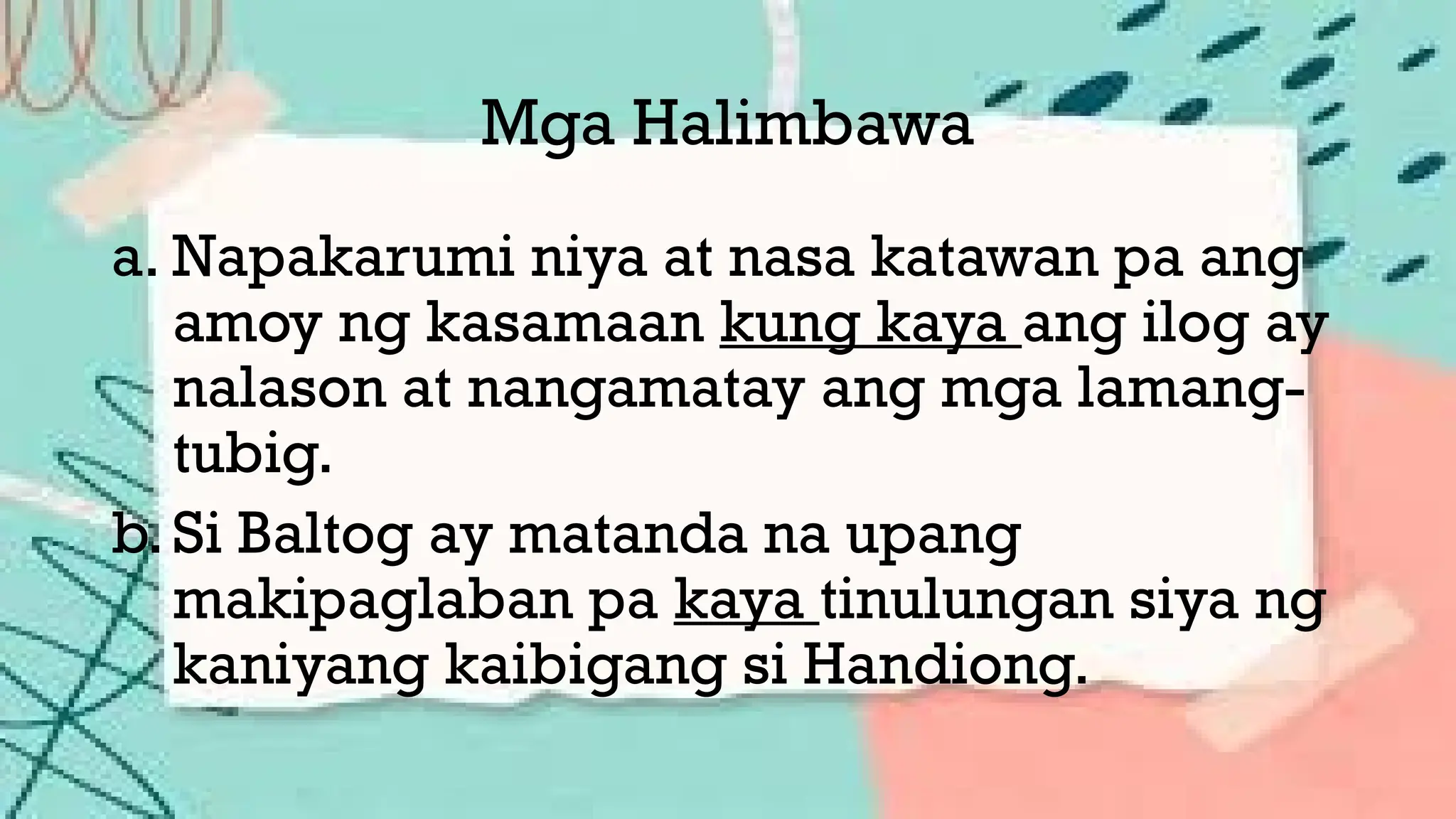 Mga Hudyat ng Sanhi at Bunga.pptdddddddx | PPTX