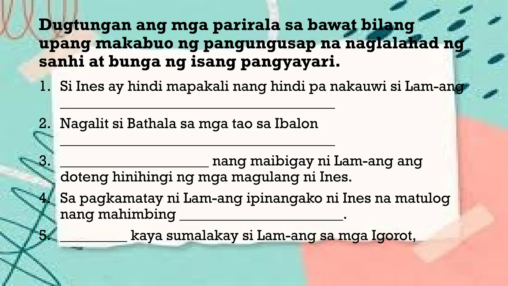 Mga Hudyat ng Sanhi at Bunga.pptdddddddx | PPTX