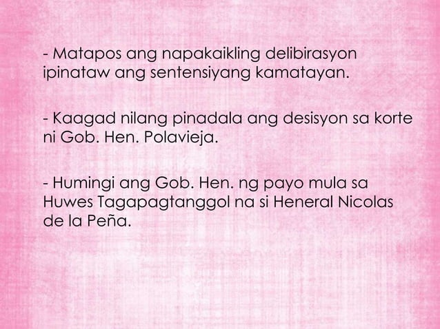 Mga huling araw ni rizal | PPTX