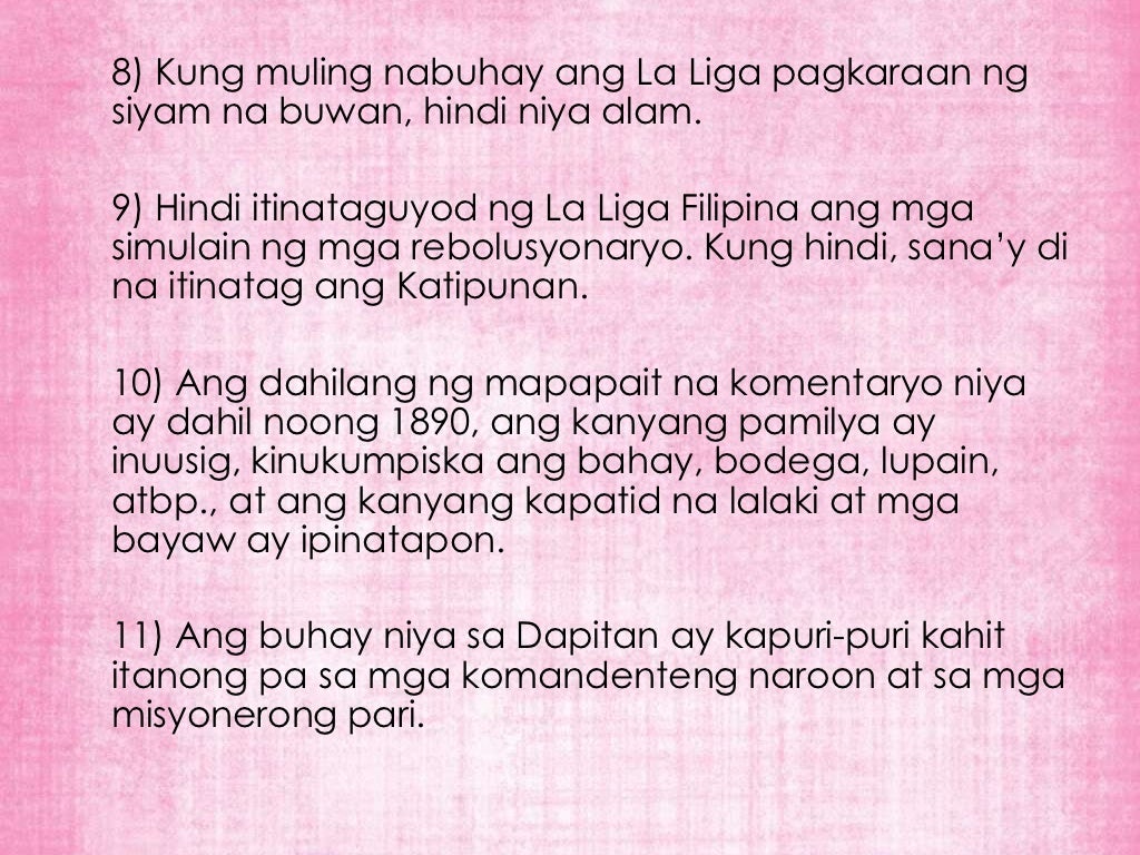 Mga huling araw ni rizal Mga huling araw ni rizal