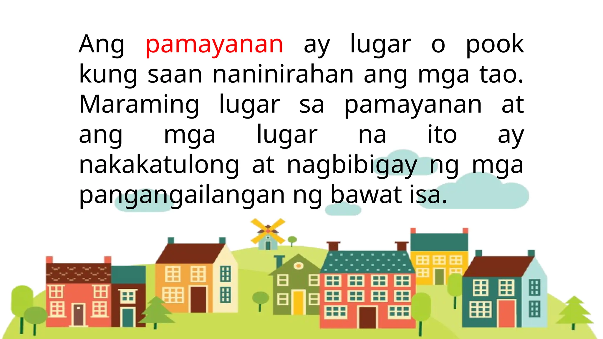 Mga Iba't -ibang Lugar sa Pamayanan.pptx