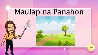 MGA IBA’T IBANG URI NG PANAHON.pptx