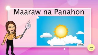 MGA IBA’T IBANG URI NG PANAHON.pptx