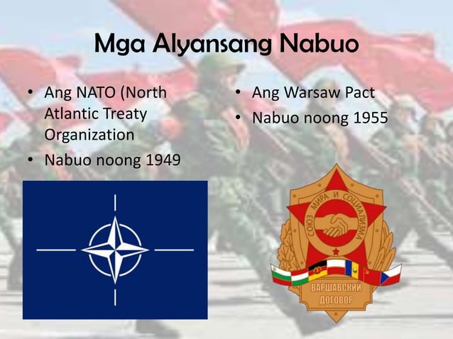 Mga ideolohiya at ang cold war -report -4th grading -3rd year | PPT