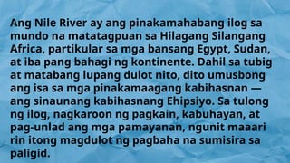 Mga ILog sa Pilipinas kasama na rin ang mga oangunahing river valleys ...