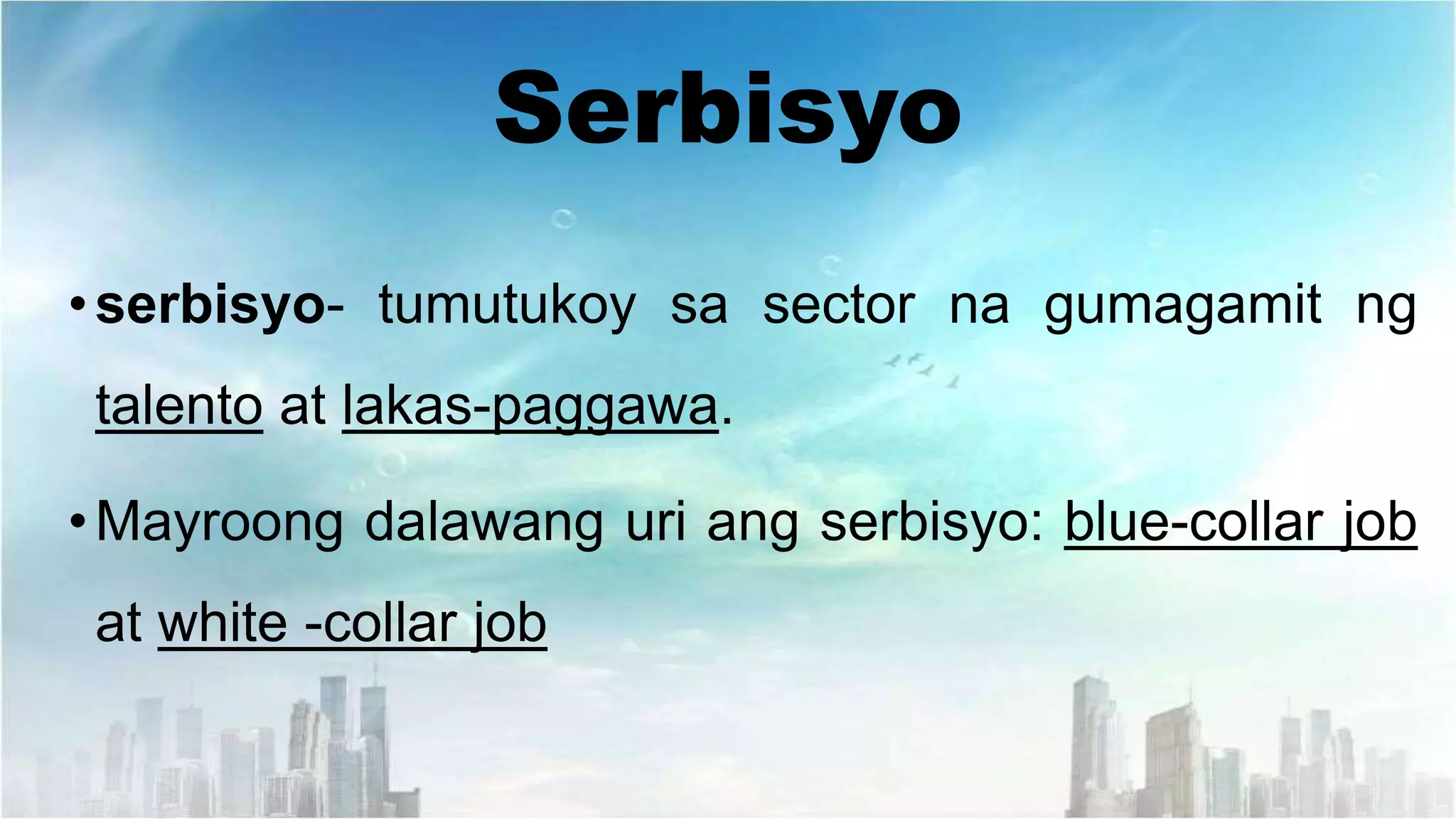 Mga Industriya ng Bansa | PPTX