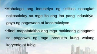 Mga Industriya ng Bansa | PPTX