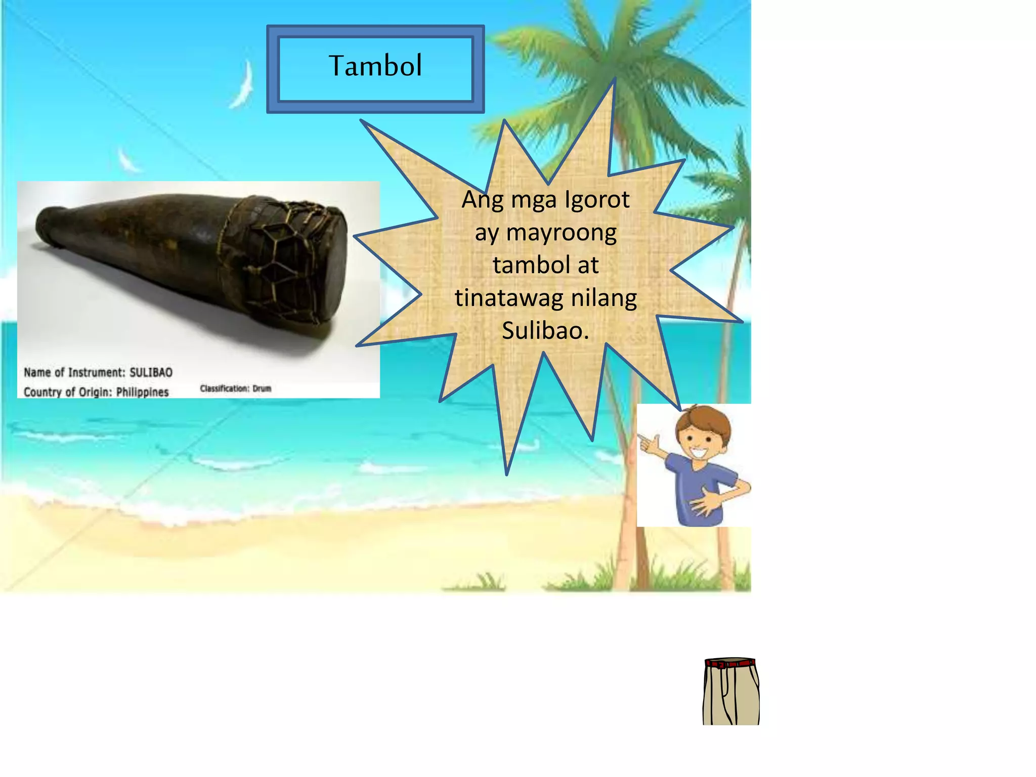 Mga instrumentong Etniko | PPTX