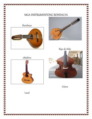Mga instrumentong rondalya2 | DOCX