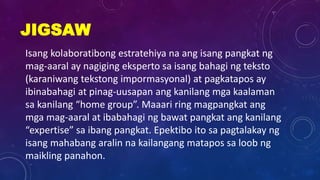 Mga istratehiya safilipino | PPTX