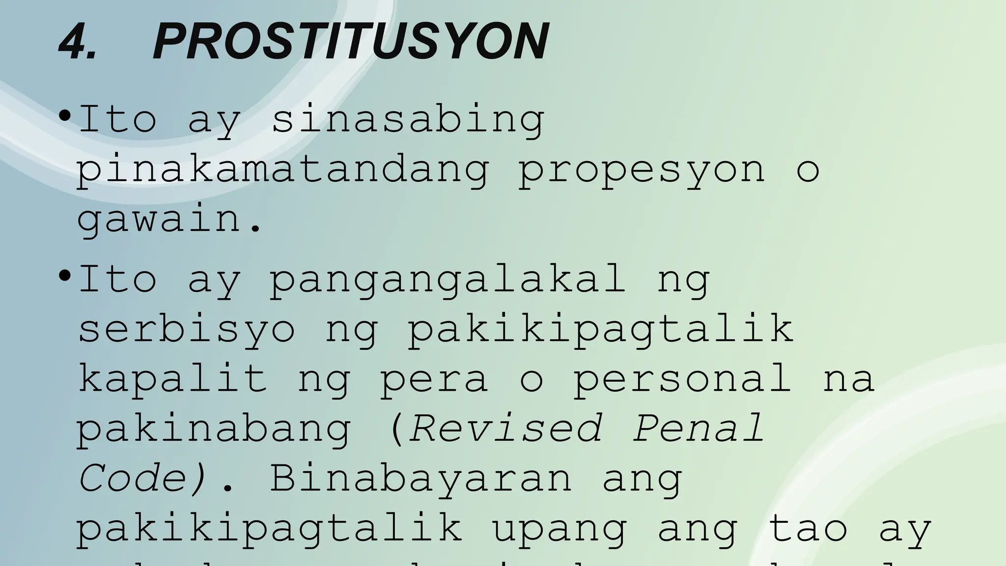 Mga Isyung kaugnay sa kawalan ng paggalang sa dignidad at sekswalidad | PPTX