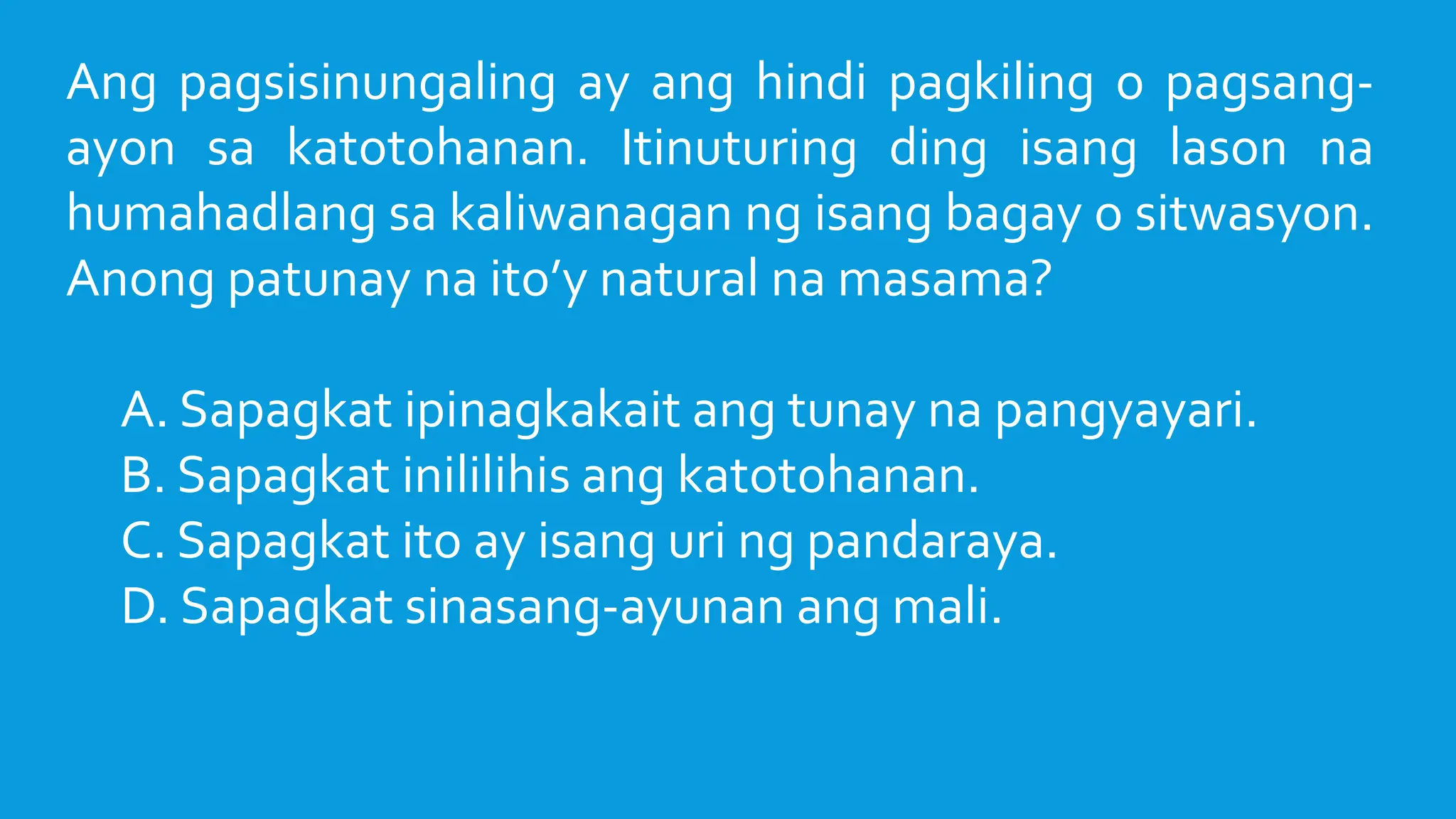 MGA ISYUNG MORAL TUNGKOL SA KAWALAN NG PAGGALANG.pptx