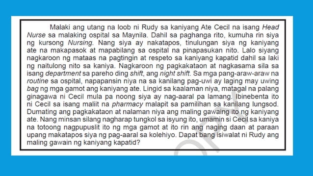 MGA ISYUNG MORAL TUNGKOL SA KAWALAN NG PAGGALANG.pptx
