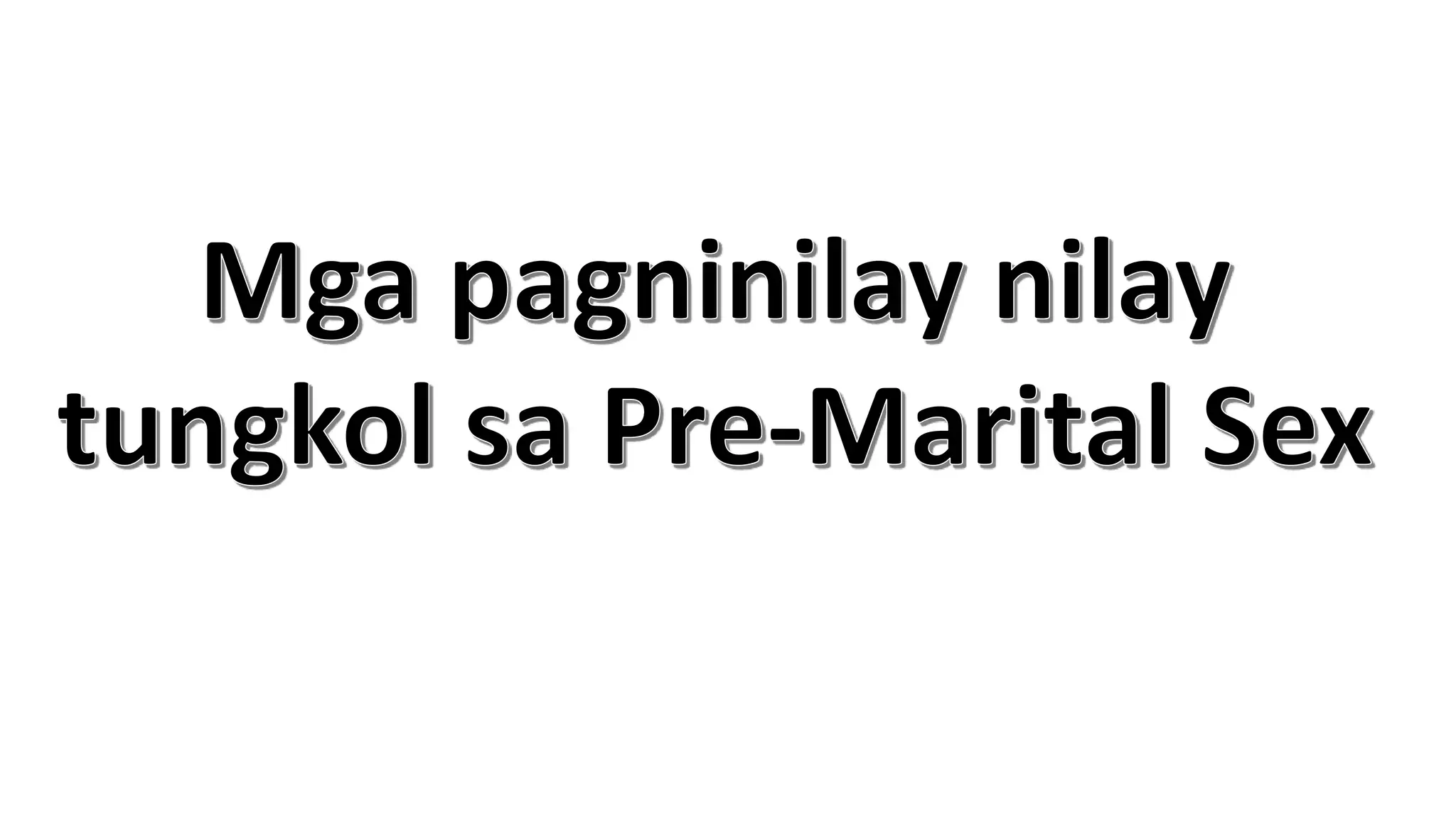 MGA ISYUNG MORAL TUNGKOL SA SEKSUWALIDAD | PPTX