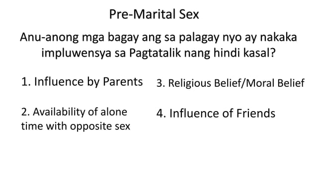 MGA ISYUNG MORAL TUNGKOL SA SEKSUWALIDAD | PPTX
