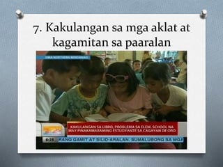 Mga isyung pang edukasyon sa pilipinas | PPTX