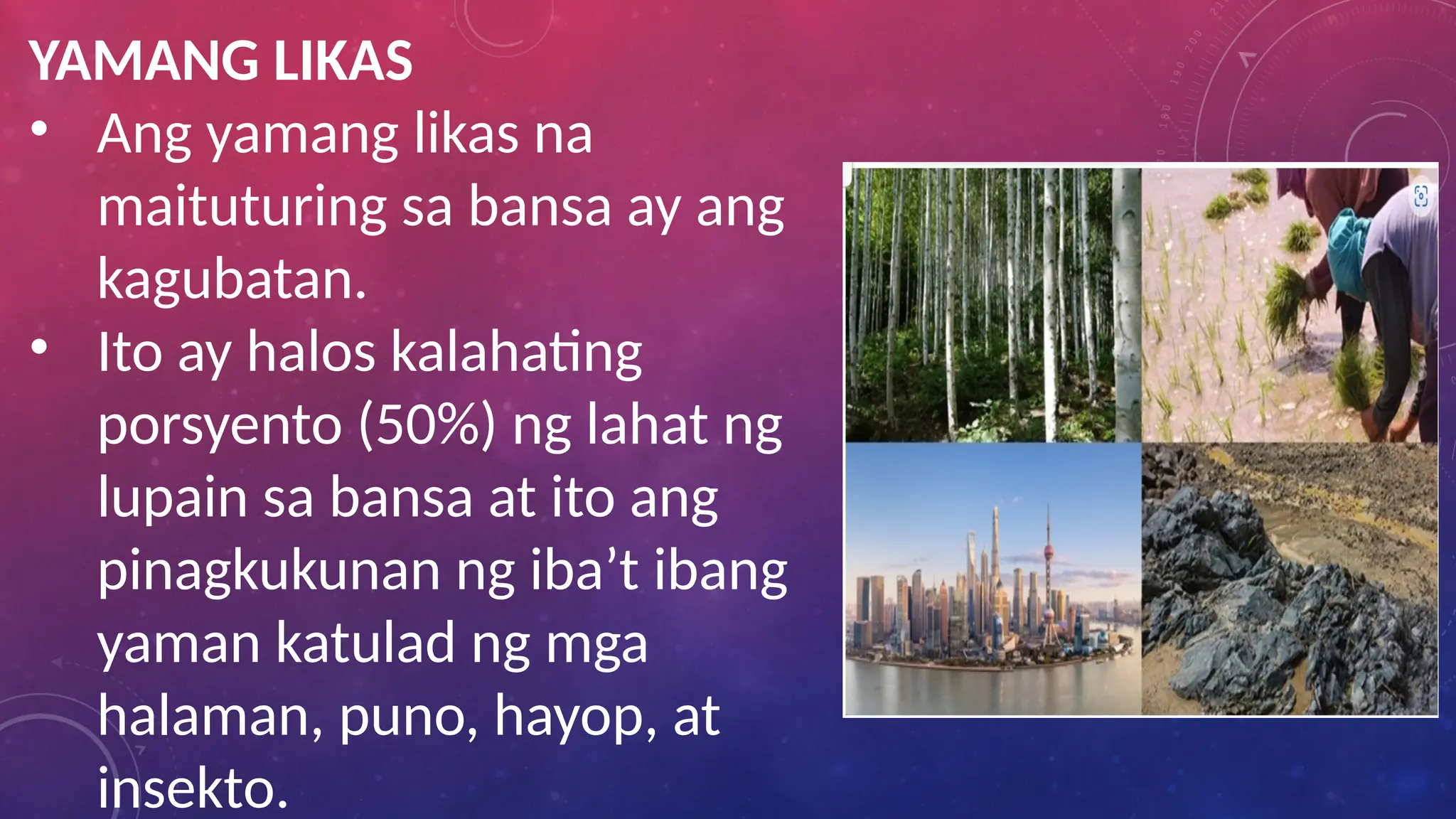 Mga Isyung Pangkapaligiran (PAGKASIRA NG LIKAS NA YAMAN).pptx
