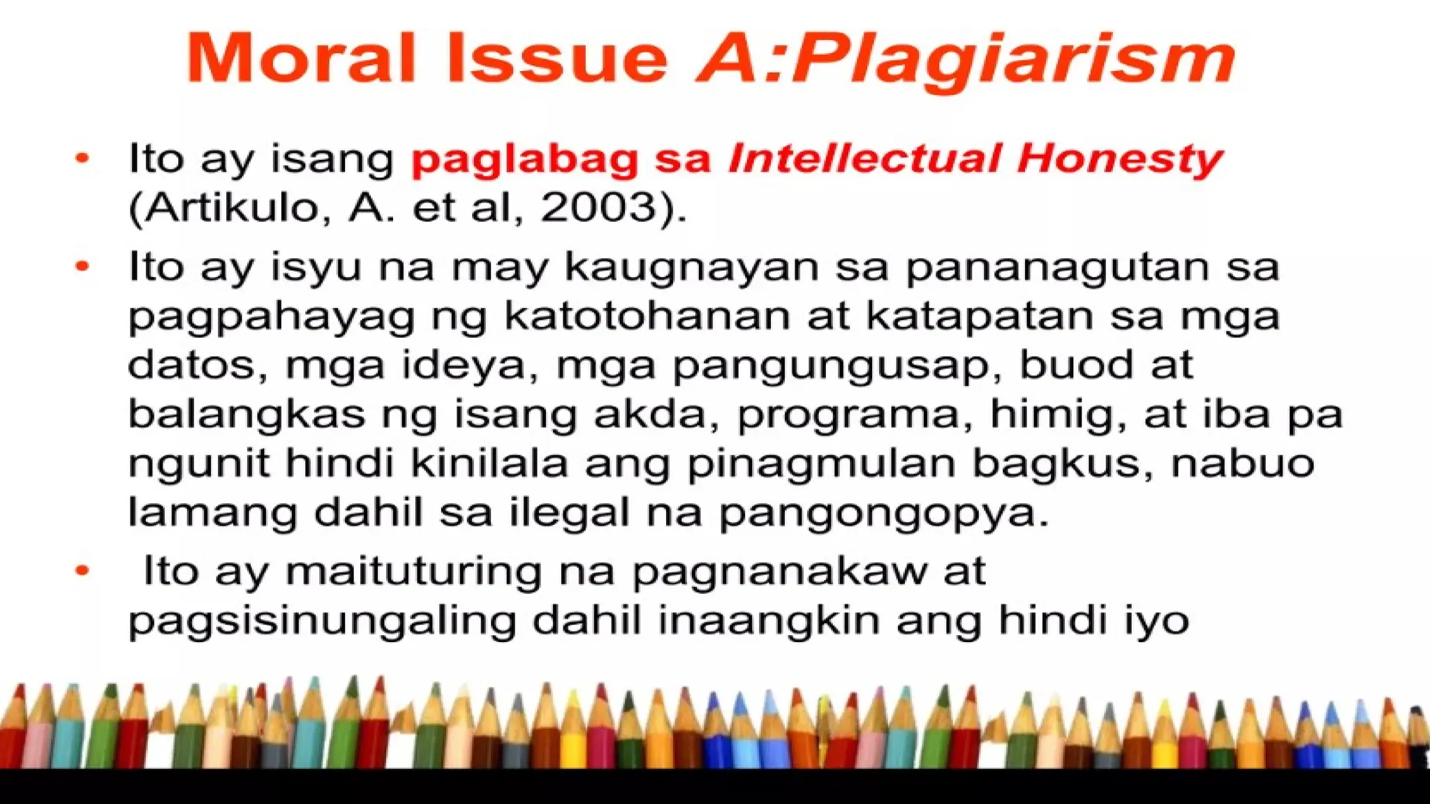 Mga isyu tungkol sa kawalan ng paggalang sa KAWALAN NG PAGAGLANG SA KATOTOHANAN PPT 2.pptx