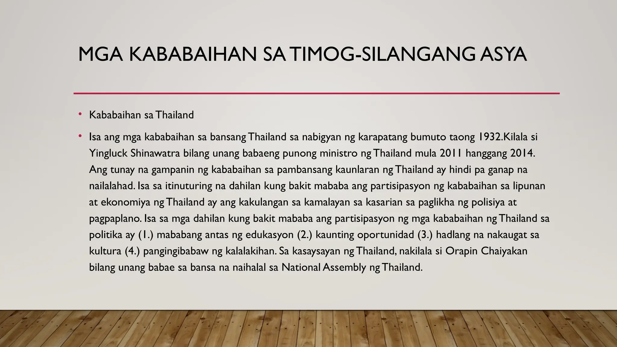 Mga Kababaihan ng Silangan at Timog-Silangang Asya.pptx