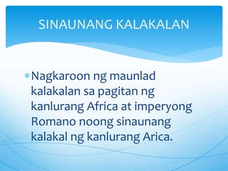 Mga kabihasnang klasikal sa africa at america | PPTX