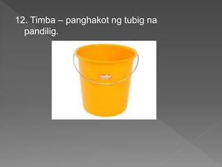 Mgakagamitansapaghahalaman #151819nqea | PPTX