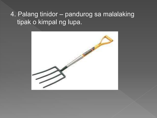 Mgakagamitansapaghahalaman #151819nqea | PPT