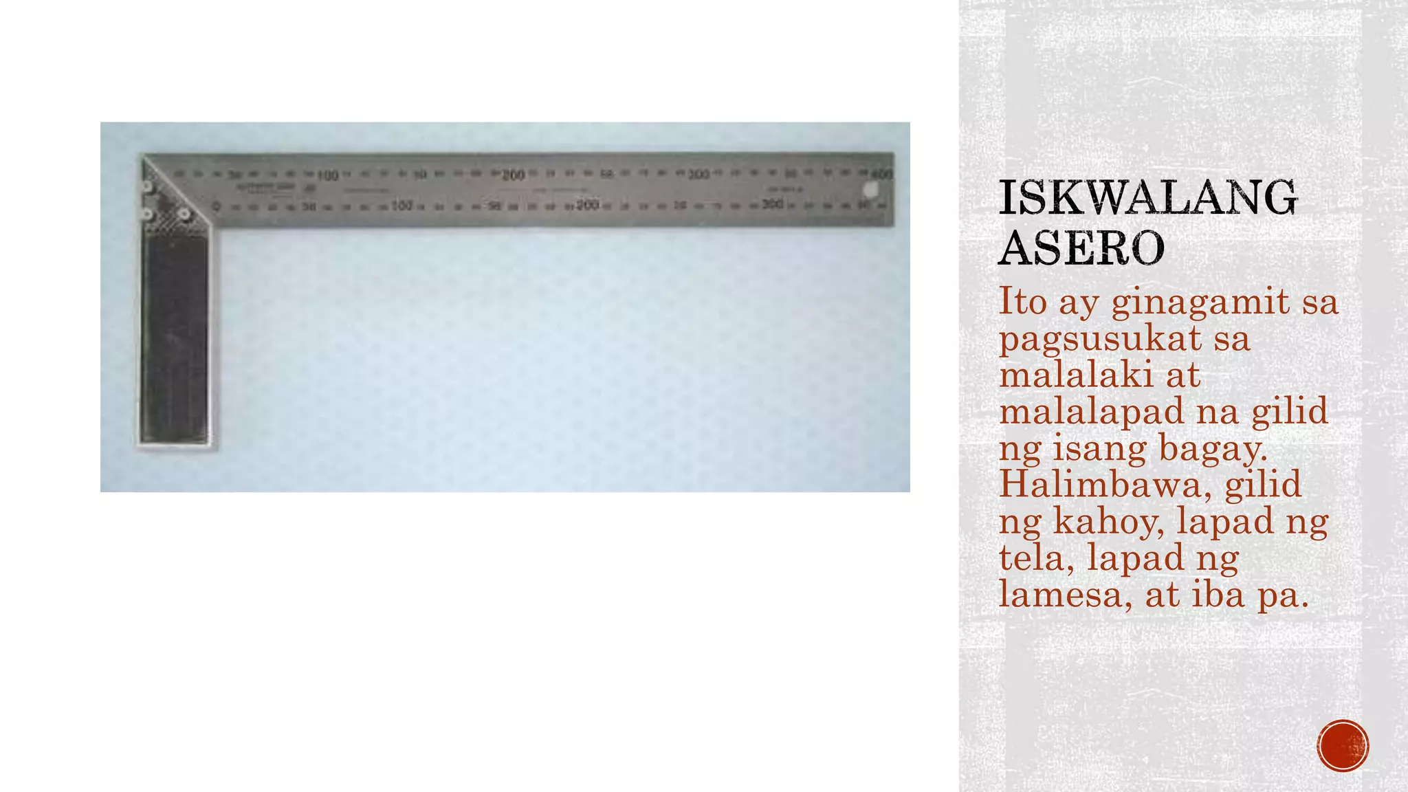 MGA KAGAMITAN SA PAGSUSUSKAT | PPTX