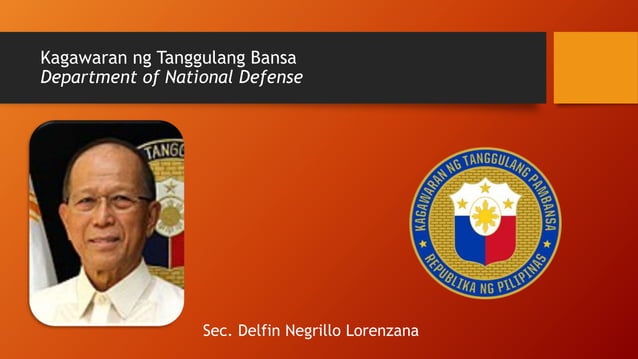 Mga Kagawaran ng Sangay Tagapagpaganap | PPTX