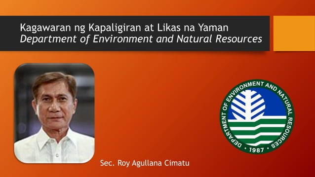 Mga Kagawaran ng Sangay Tagapagpaganap | PPTX