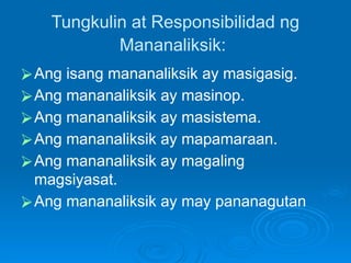 Mga kahulugan ng Pananaliksik mula sa iba't ibang mananaliksik | PPT