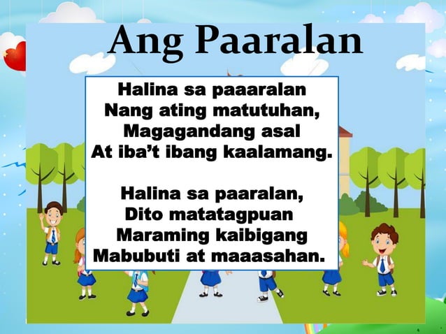 Mga kaibigan sa paaralan | PDF