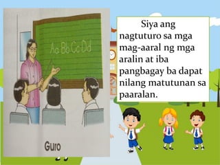 Mga kaibigan sa paaralan | PDF