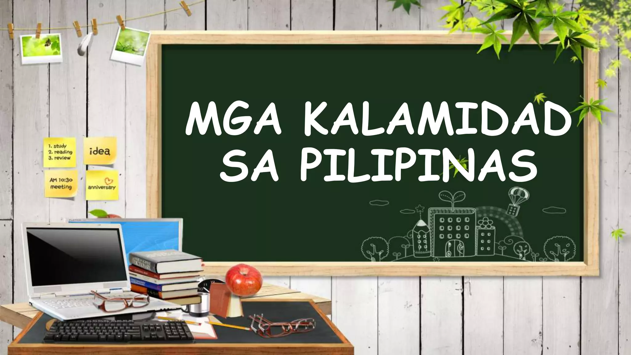 Mga kalamidad sa pilipinas | PPTX