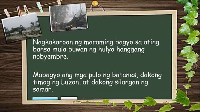 Mga kalamidad sa pilipinas | PPTX