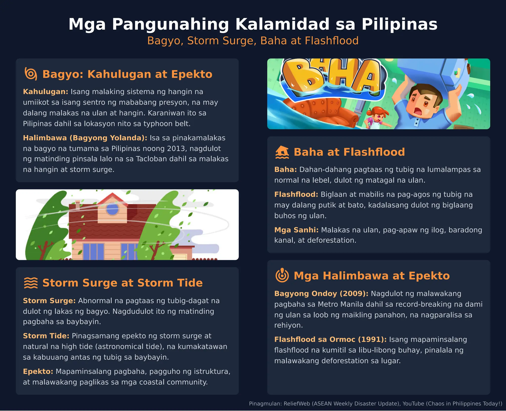 Ito ang mga Uri ng Kalamidad sa Pilipinas | PDF