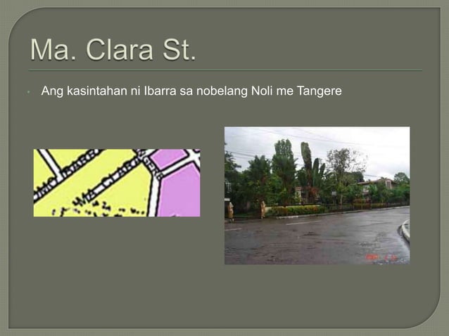 Mga kalye sa dapitan na may kaugnayan kay rizal | PPT