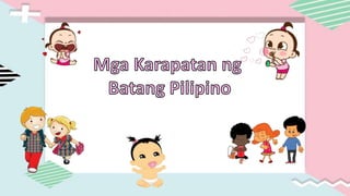 Karapatang Makapag Aral Larawan Clipart School