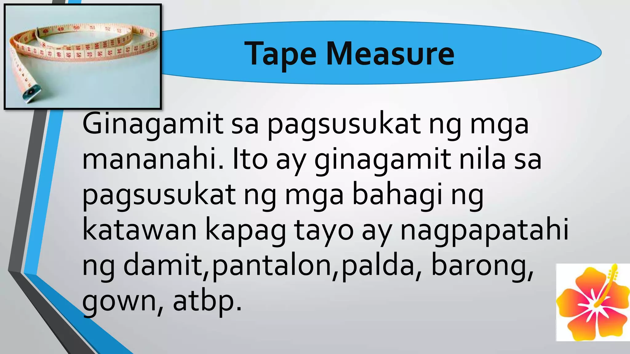 Mga kasangkapang panukat Grdae 4 | PPTX