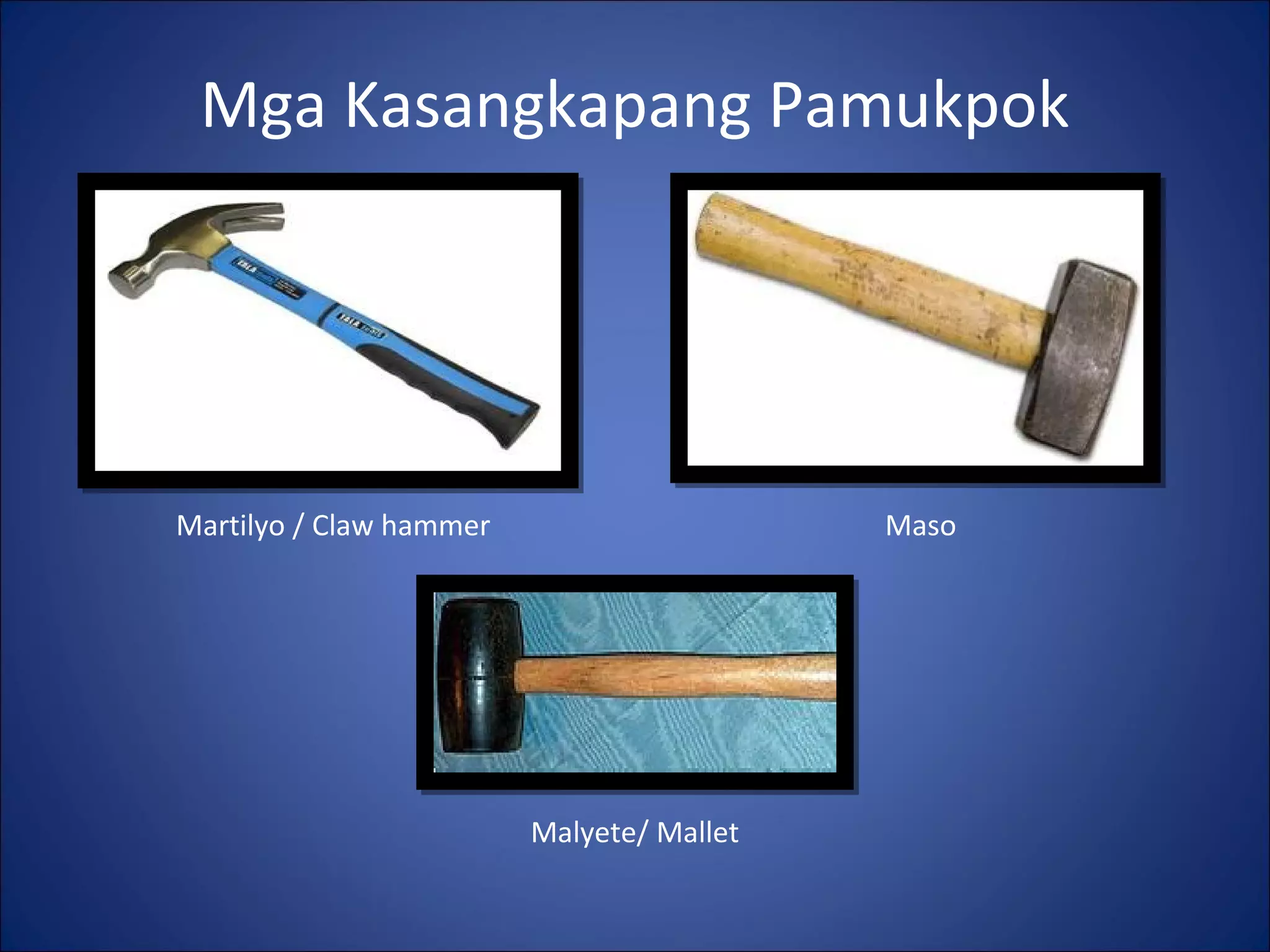 Mga Kasangkapan sa Paggawa | PPT