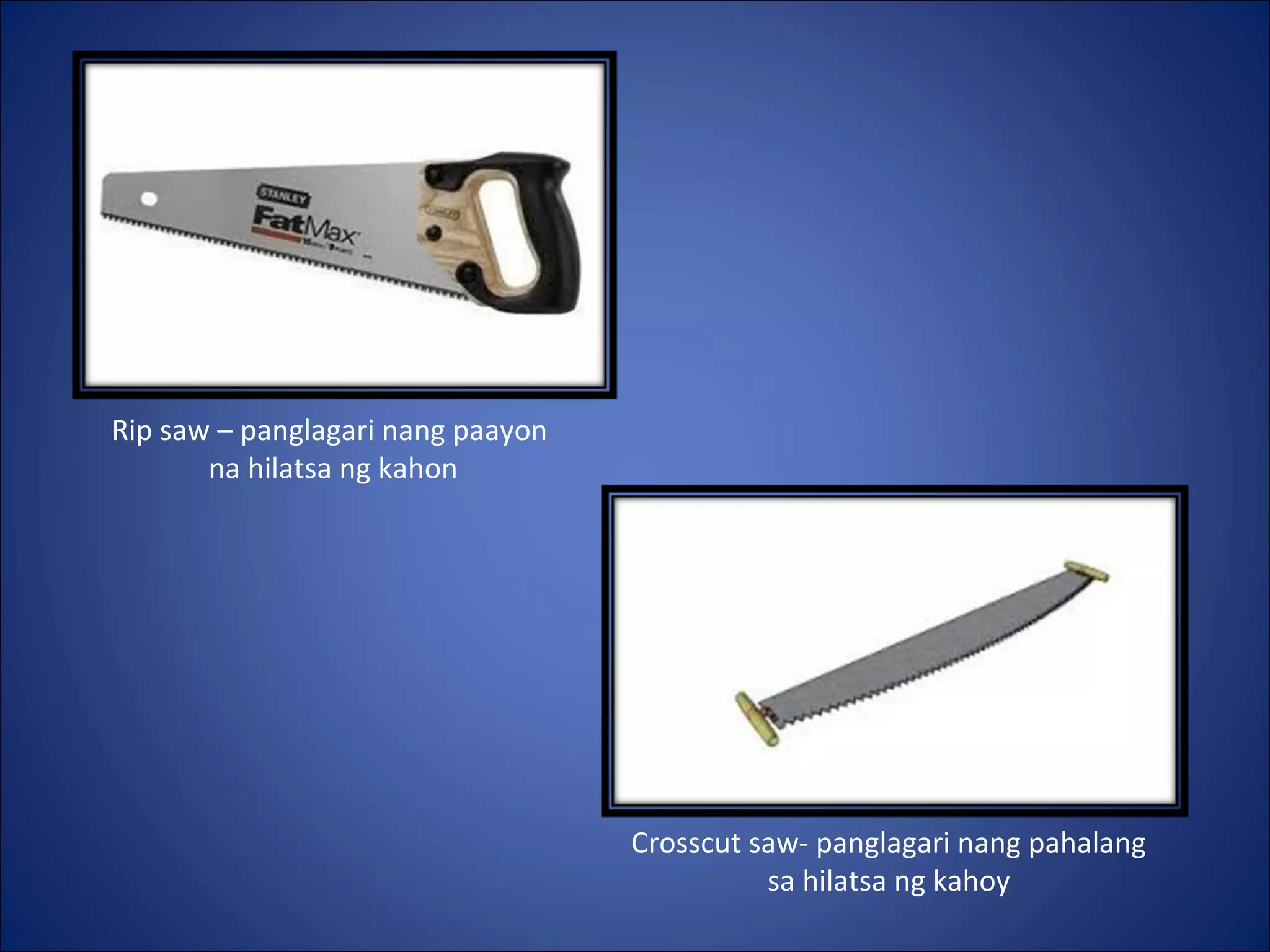 Mga Kasangkapan sa Paggawa | PPT