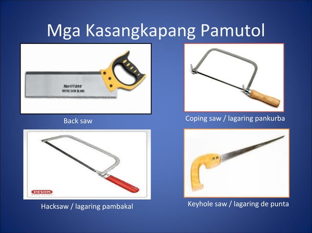 Mga Kasangkapan sa Paggawa | PPT